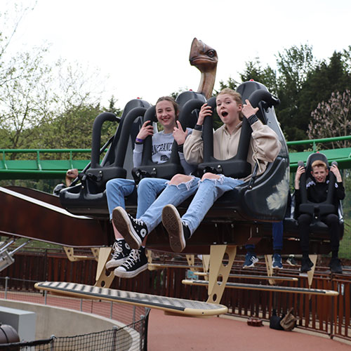 Ostrich Stampede • World of Jumanji • Theme Park Guide • Chessington Buzz